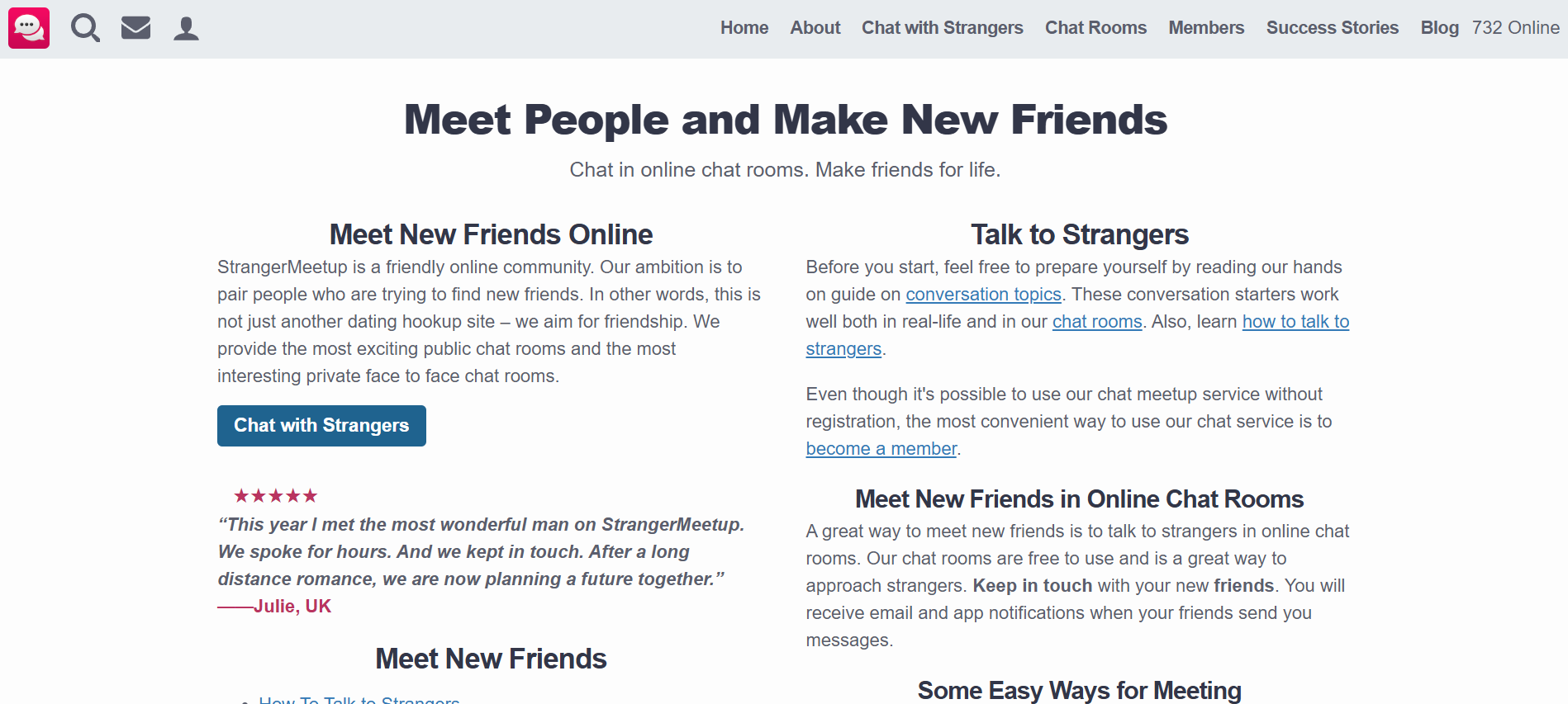 StrangerMeetUp: In-Depth Review for 2025 | Sneaky Chats