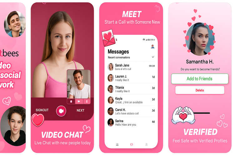 FlirtBees Review: Random Video Chat Fast | Sneaky Chats