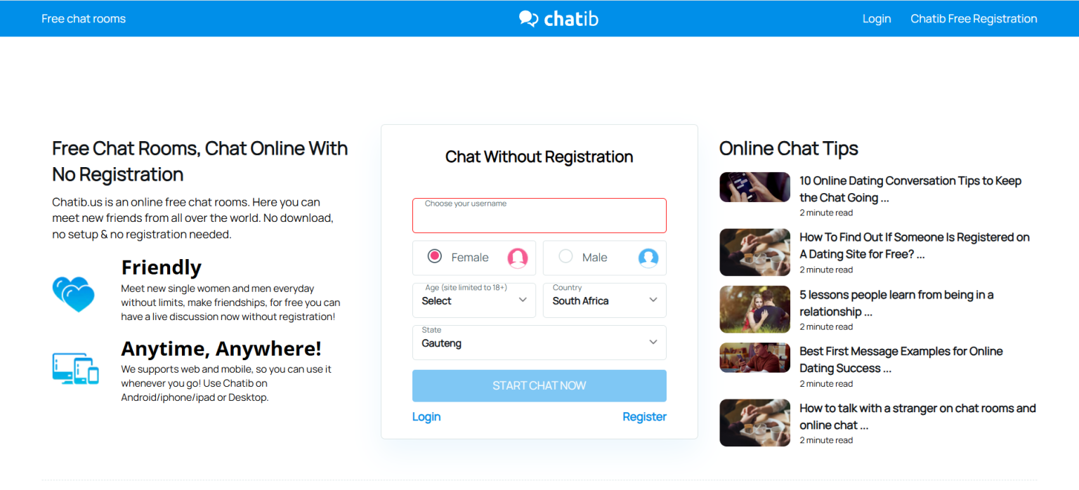 Chatib Alternative: Free Chat Room Sites With Active Communities ...